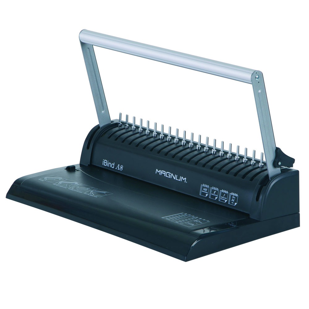 Magnum iBind A8 A4 Manual Comb Binder - OM Binding Supplies Ltd