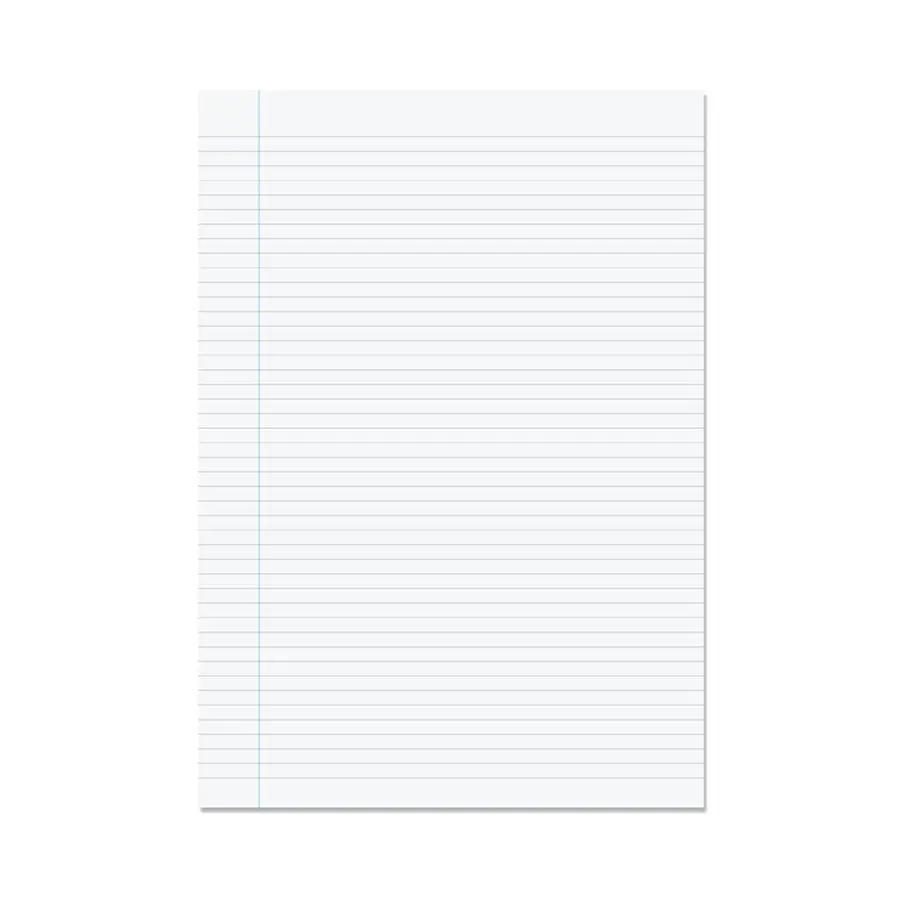 RHINO A4 Exercise Paper Unpunched 1000 Pages - 500 Leaf 6mm Lined with ...